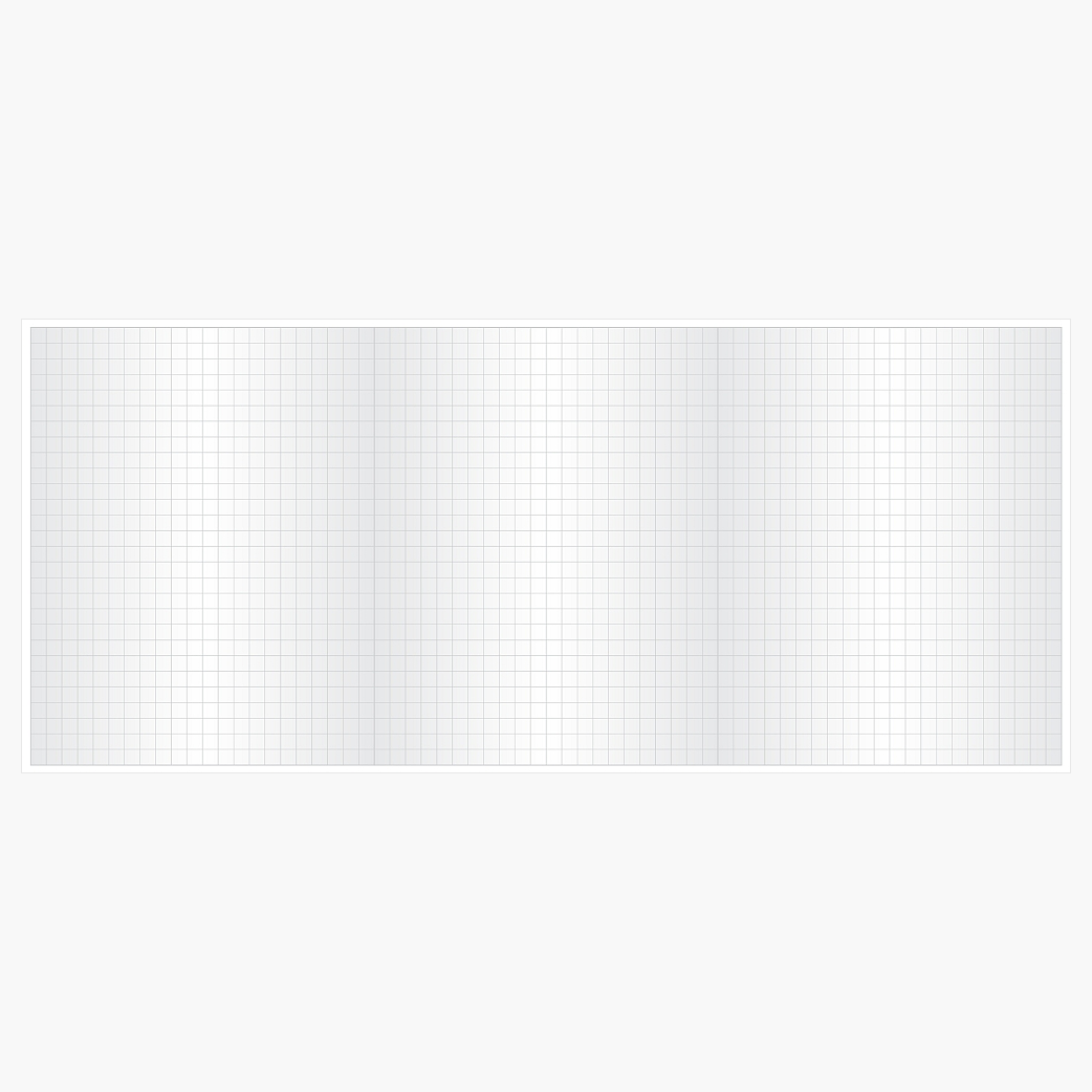 Z Gridboard Project Board White Desktop Z-Fold, 14"x33", 6/case