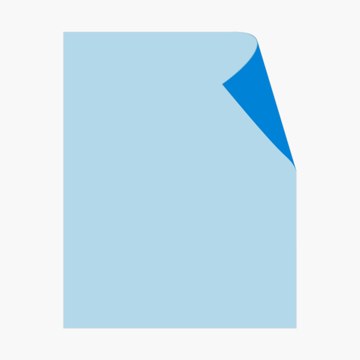 Light Blue/Dark Blue Poster Board Two Cool® Colors, 22"x28", 5/pack, 10 ...