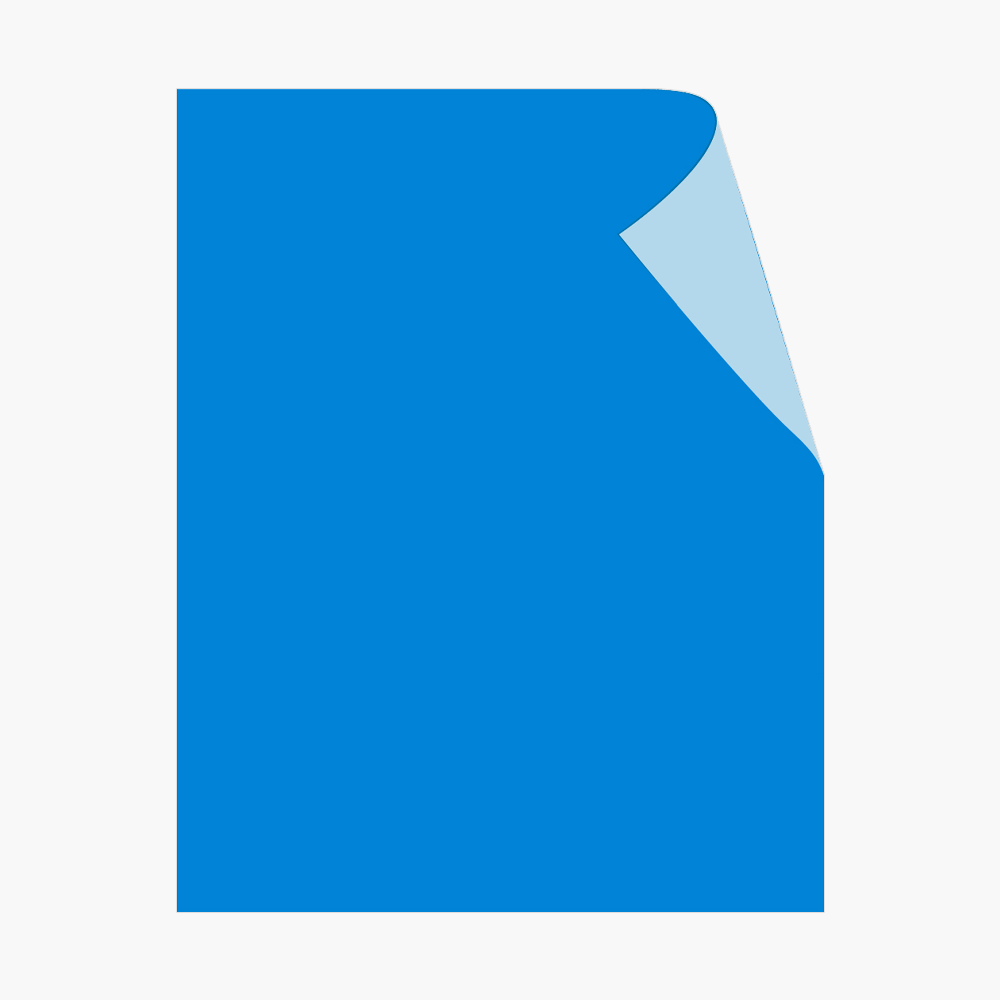 Blue Poster Board 22"x28" C2S | Royal Brites