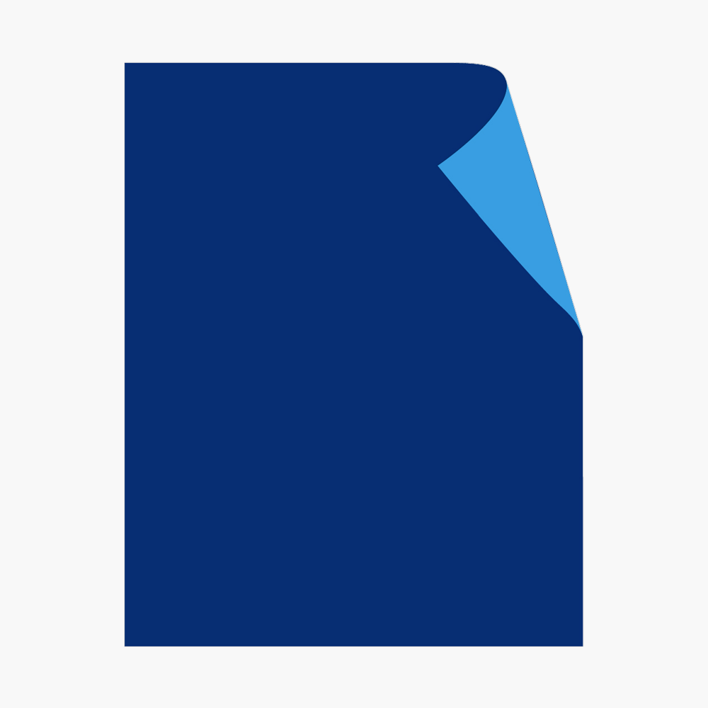 Blue Poster Board 22"x28" C2S | Royal Brites