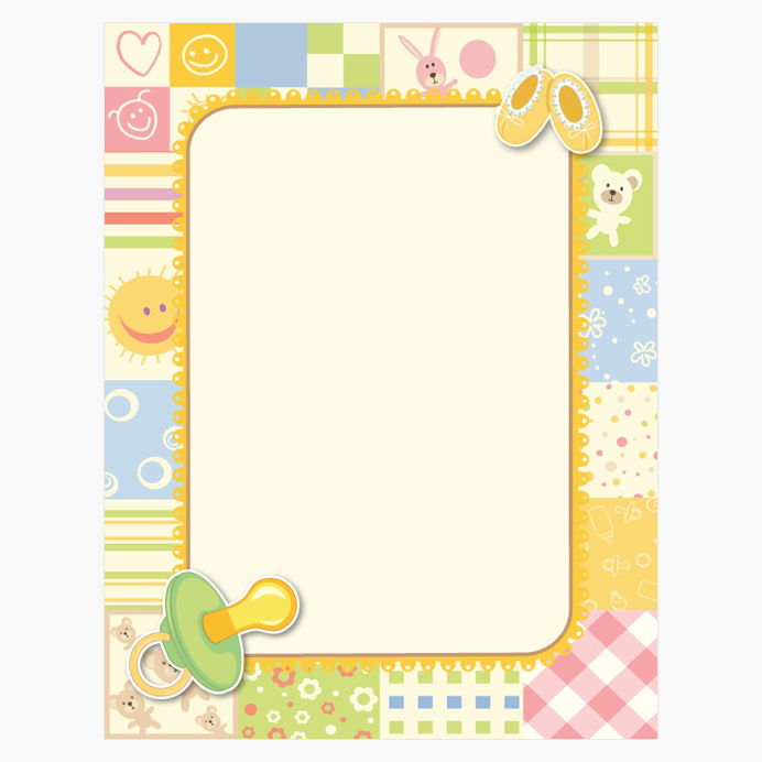 Kids Design Paper, 8.5"x11", 25/pack, 8 packs/case - TheRoyalStore