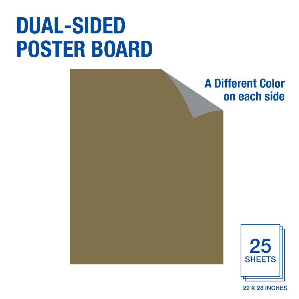 Metallic Poster Board
