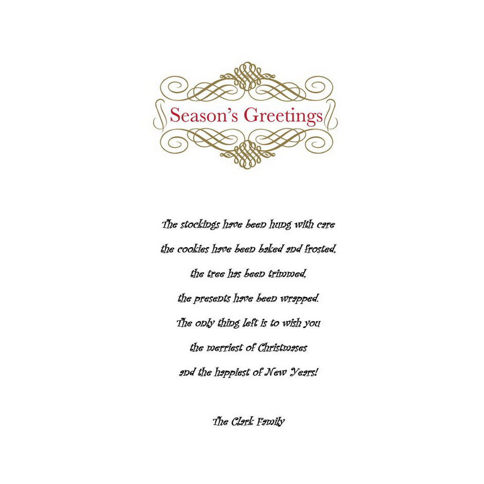 Christmas Greetings 5 Template TheRoyalStore