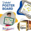Gold Glitter Glam Poster Board 22x28inch