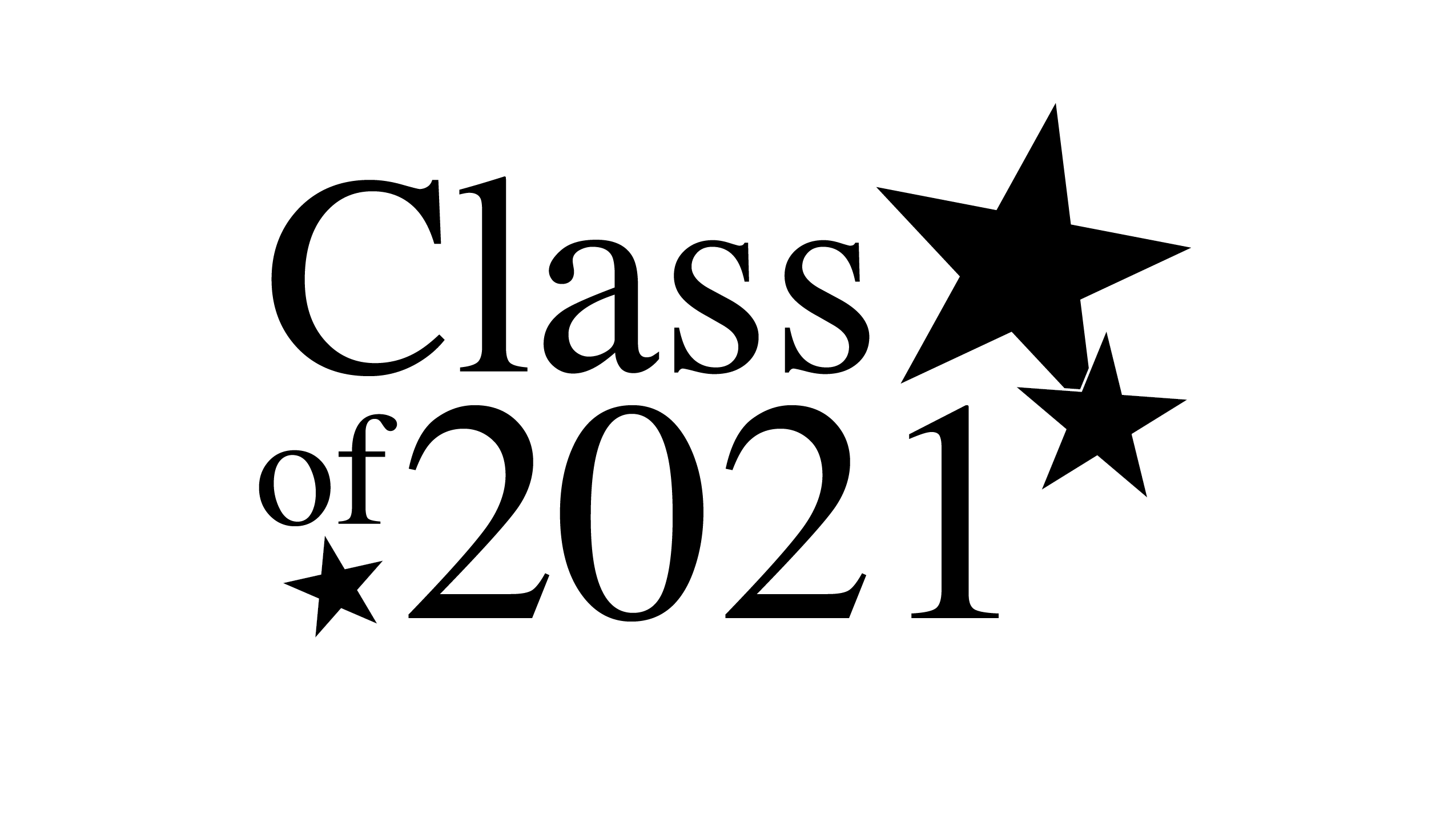 Class of 2021 Star, Graduation Clip Art | TheRoyalStore
