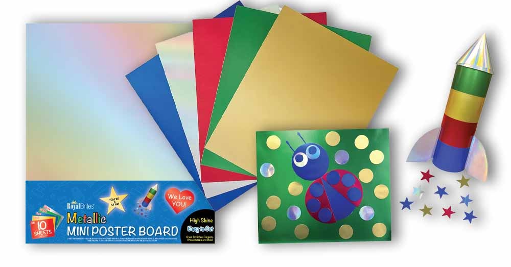 Metallic Poster Board
