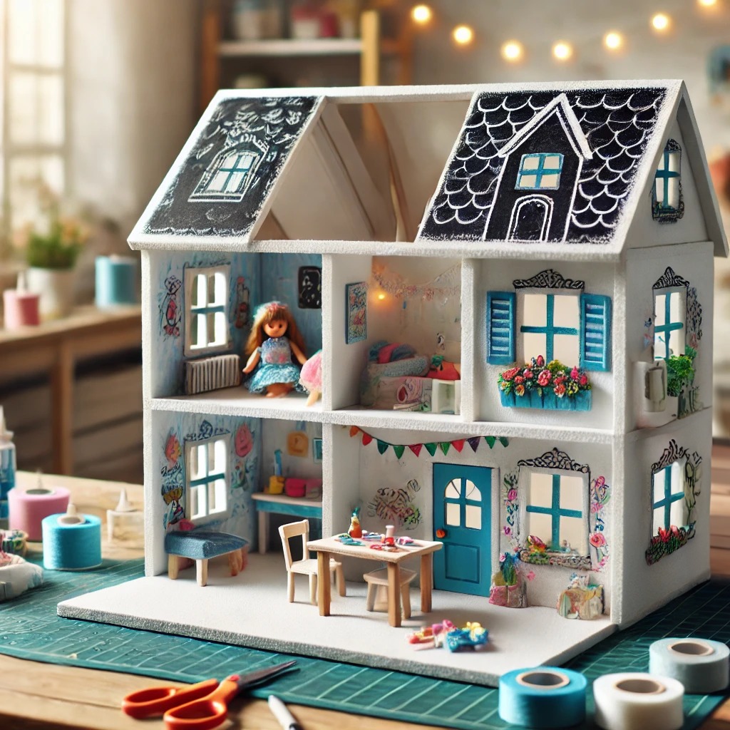 Foam Board Dollhouse | TheRoyalStore Blog