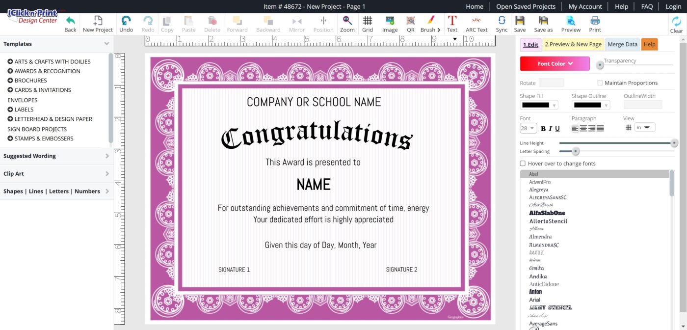 Award Certificate Wording Tips | TheRoyalStore Blog