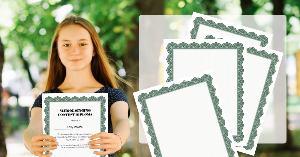 Optima Green Certificates with Seals