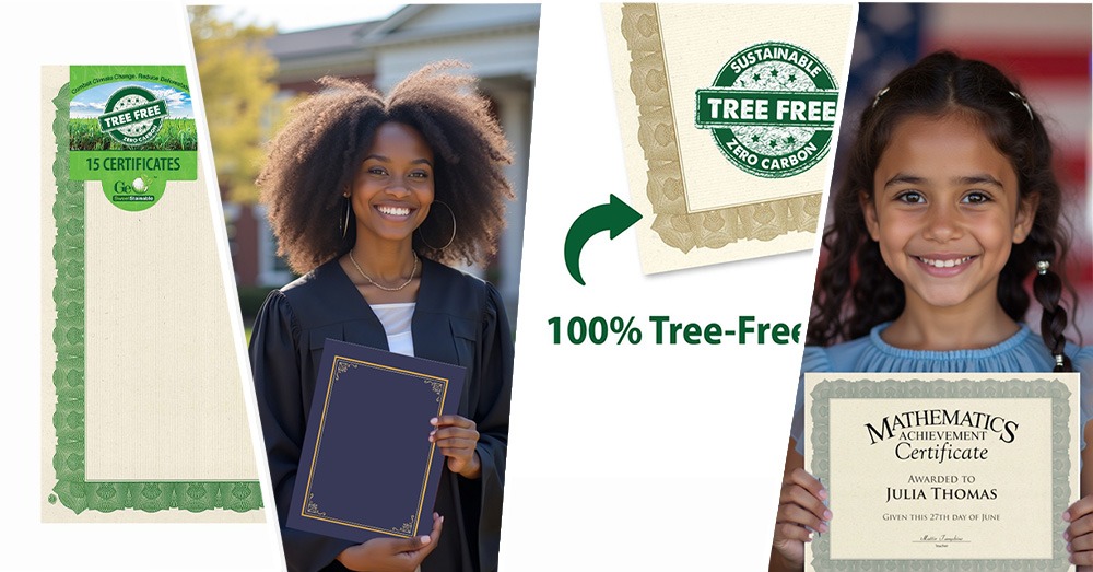 Certificates Award-Worthy & Tree-Free–Here’s Why We Love Them