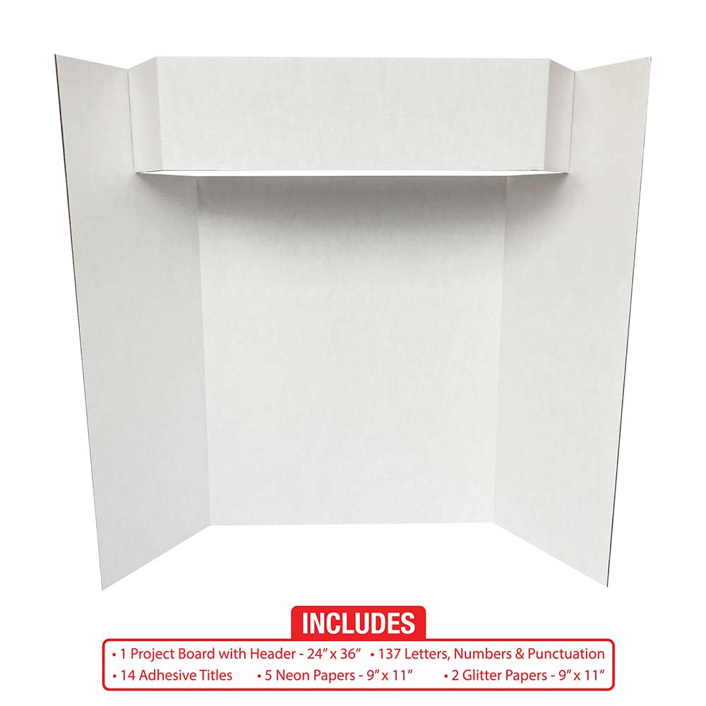 Project Board Kit With Header 36″x48″, 159 pieces by Royal Brites