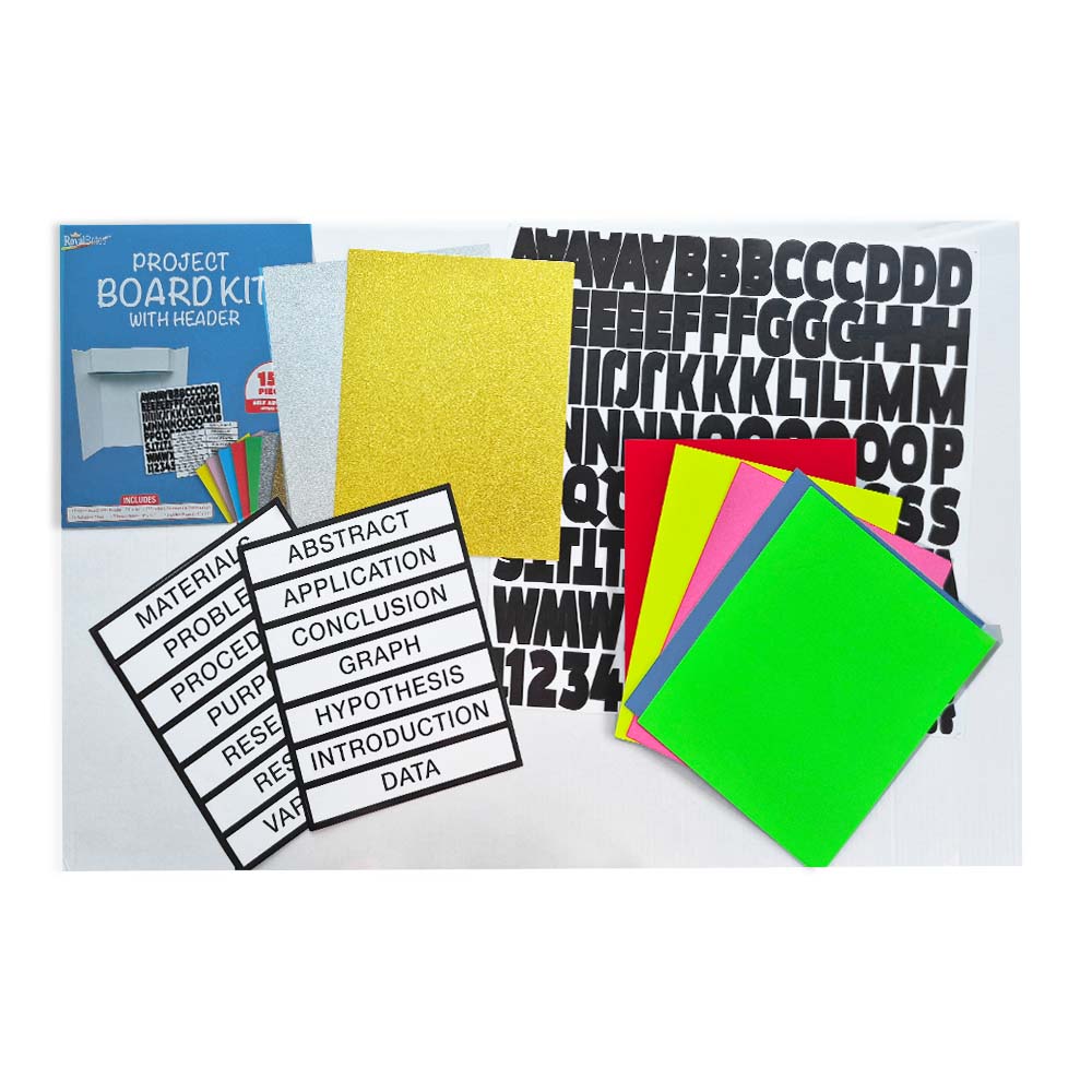Project Board Kit With Header 36″x48″, 159 pieces by Royal Brites